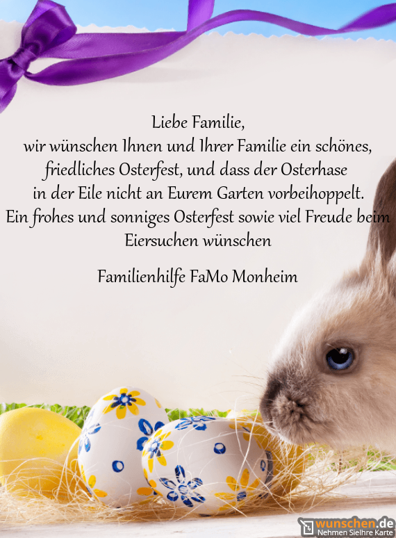 Wunschen Ihnen Und Ihrer Familie
